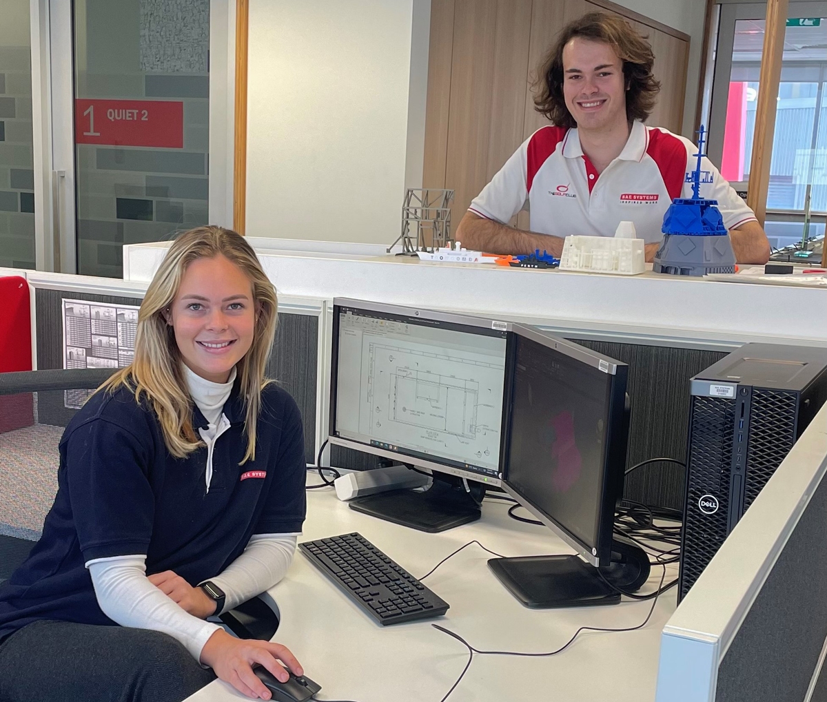 Defence Industry Pathways Program's Zoe and Cooper: where are they now ...